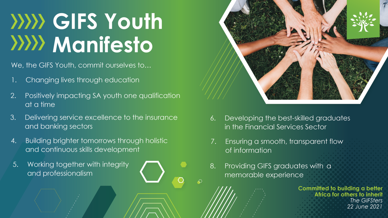 Building brighter tomorrows, together - GIFS